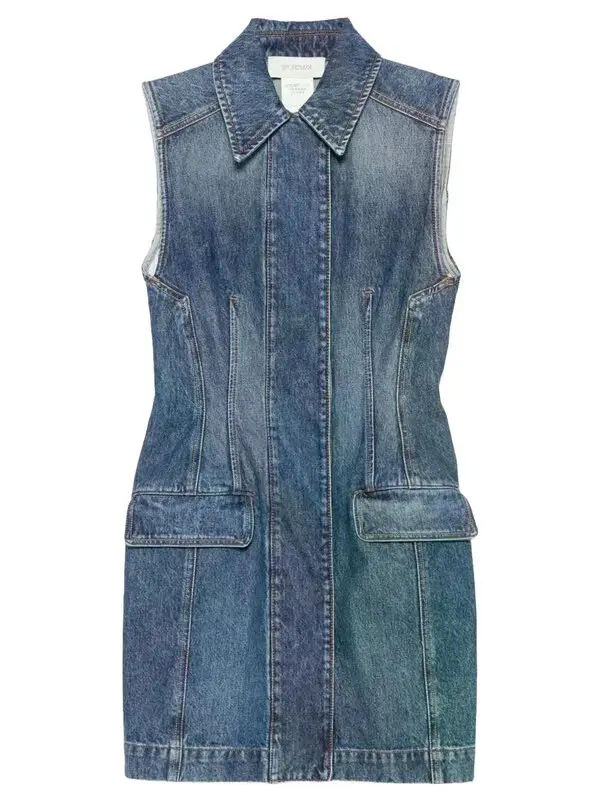 Sportmax Carabo Mini Dress - Blue