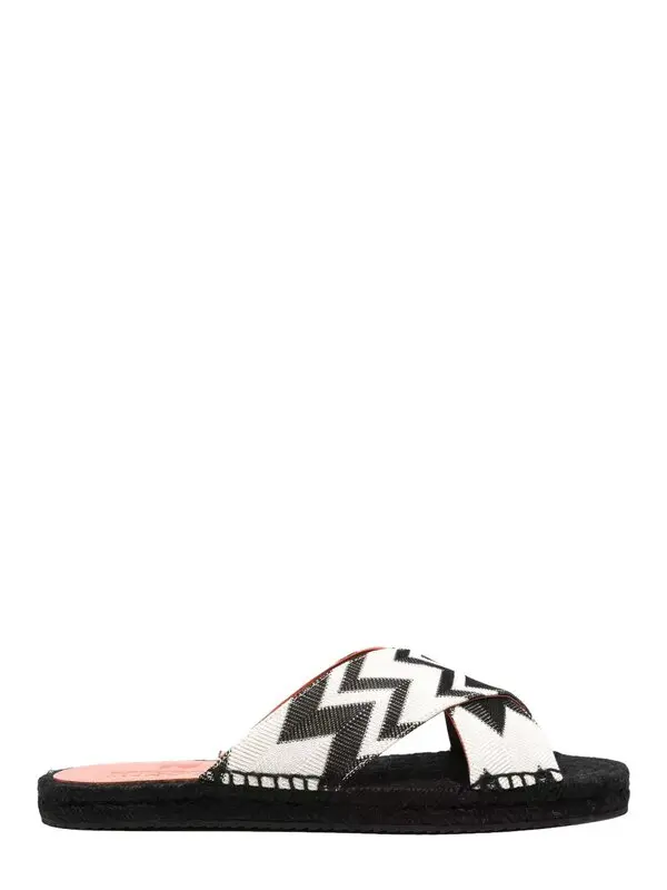Missoni Cross-straps Espadrilles - Black
