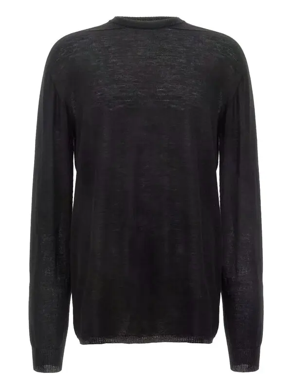 Rick Owens Round-neck Jumper - Black