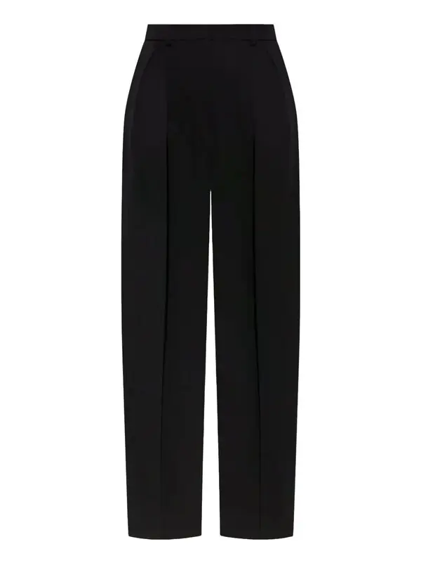 Sportmax Loose-fit Long-leg Trousers - Black