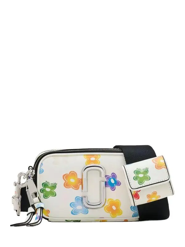Marc Jacobs The Wild Daisy Snapshot Crossbody Bag - Neutrals
