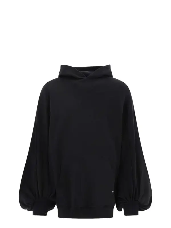 GMBH Organic Cotton Jersey Hoodie - Black