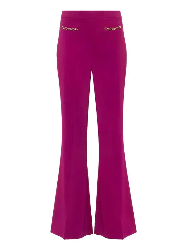 TWINSET Oval T-chain Trousers - Purple