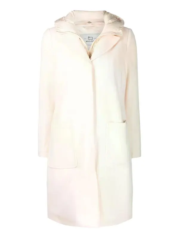 Woolrich Padded Zip-up Coat - Neutrals