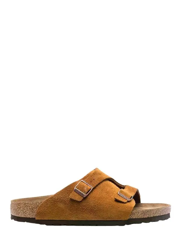 BIRKENSTOCK Open-toe Buckle-fastening Sandals - Brown