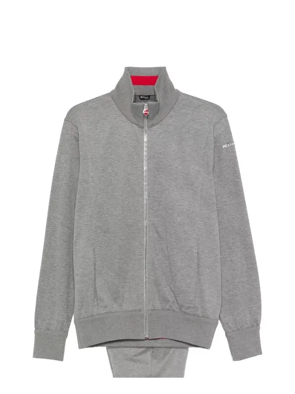 Kiton Logo-embroidered Tracksuit - Grey