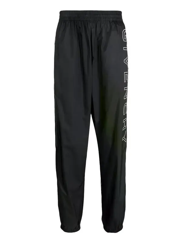 Givenchy Embroidered-logo Detail Track Pants - Black