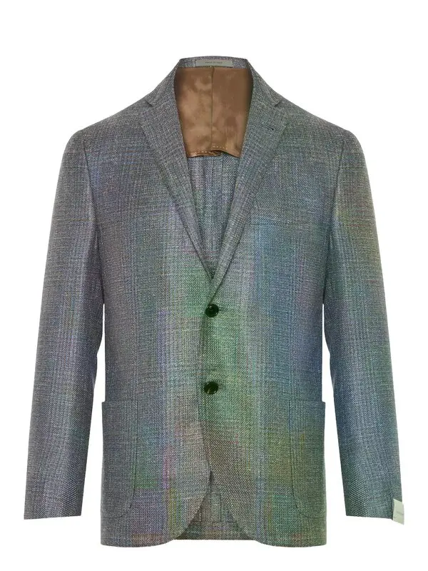 Corneliani Single-breasted Blazer - Blue