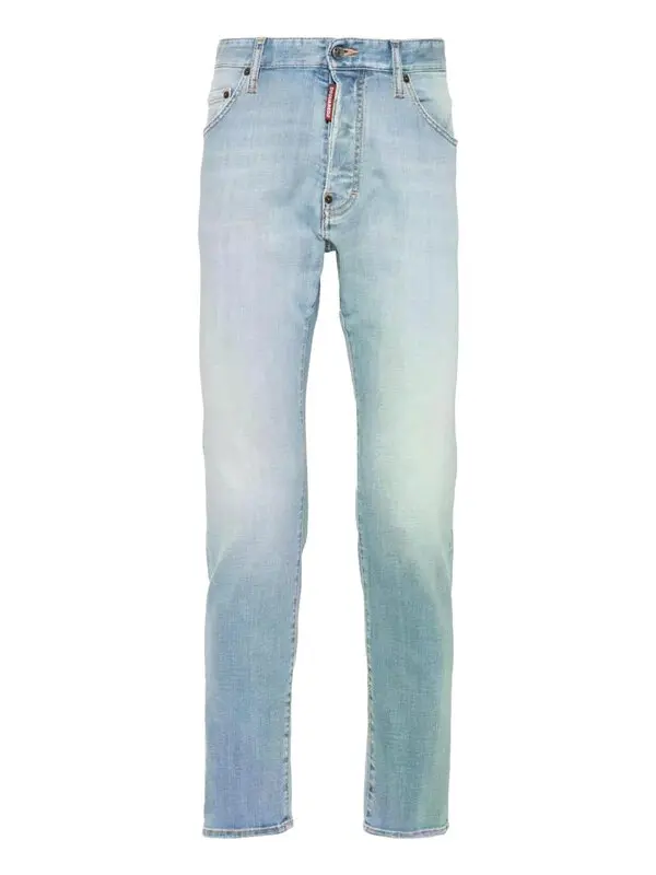 Dsquared2 Cool Guy Mid-rise Slim-fit Jeans - Blue