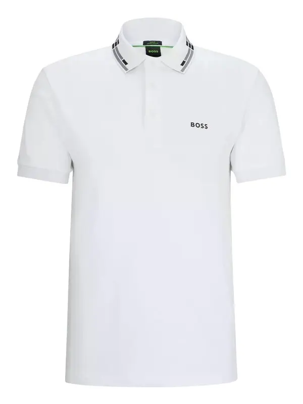 BOSS Paule Polo Shirt - White