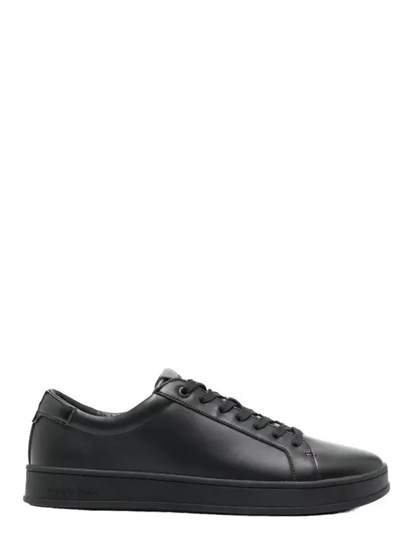Calvin Klein Leather Sneakers - Black