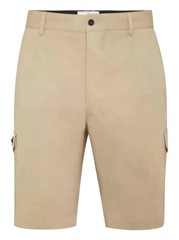 Philipp Plein Logo-plaque Cargo Shorts - Neutrals