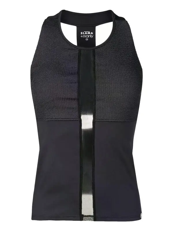 AMIR SLAMA Slama Gym + Manly Performance Tank Top - Black