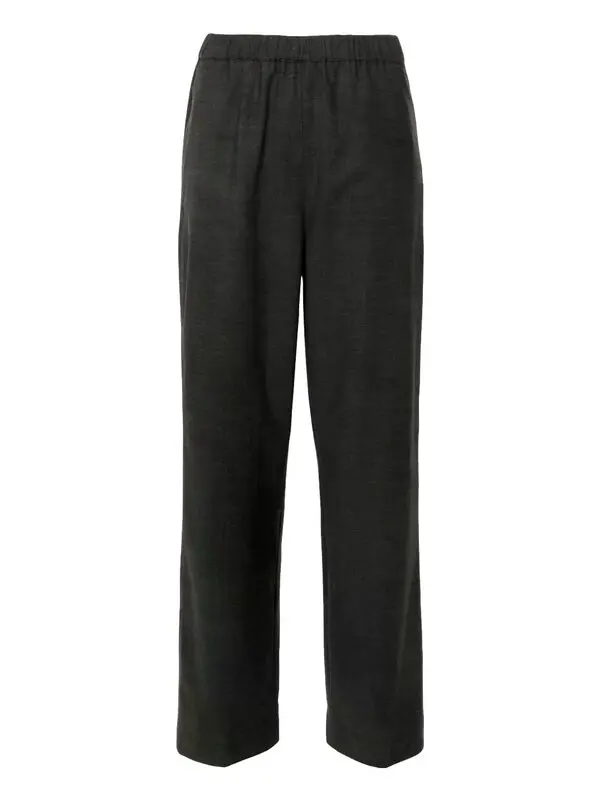 Fabiana Filippi Mélange-effect Trousers - Grey