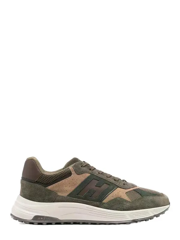 Hogan Hyperlight Suede Sneakers - Green