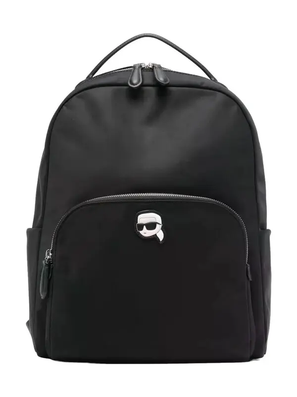 Karl Lagerfeld Logo-print Backpack - Black