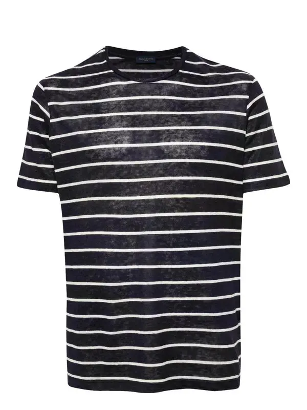 Paul & Shark Striped T-shirt - Blue