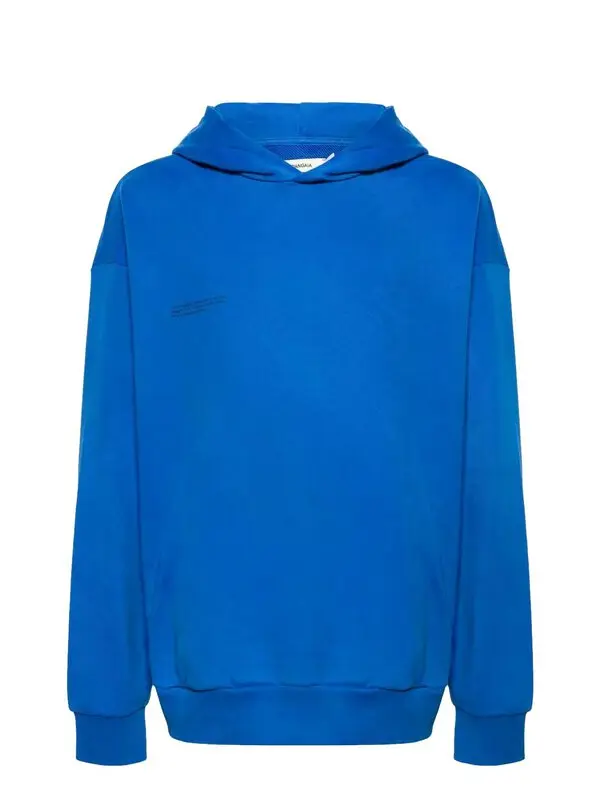 PANGAIA 365 Midweight Organic-cotton Hoodie - Blue