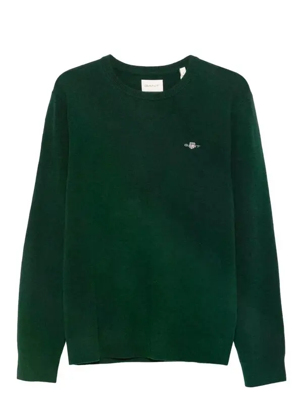 Gant Fine-knit Sweater - Green