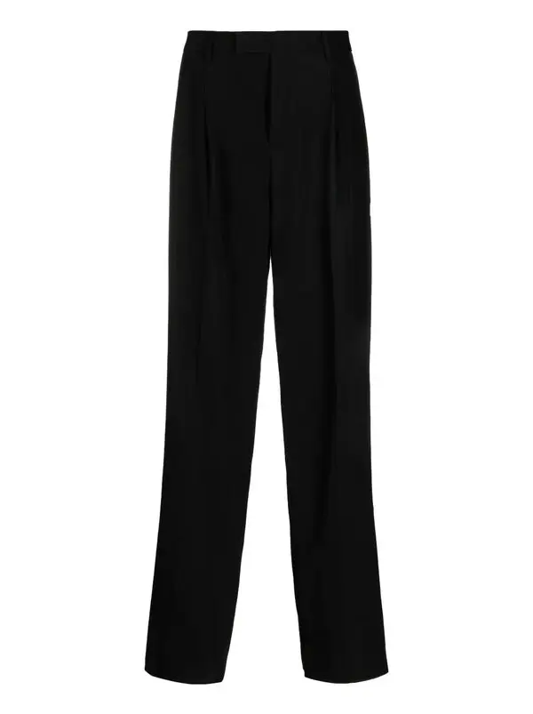 Versace Wide-leg Trousers - Black
