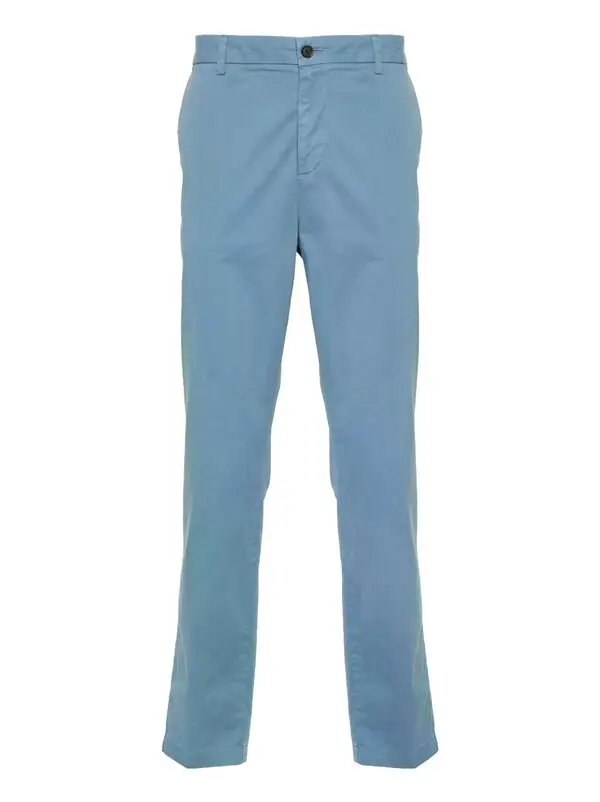 BOSS Slim-cut Chino Trousers - Blue