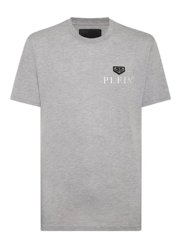 Philipp Plein Logo-print T-shirt - Grey