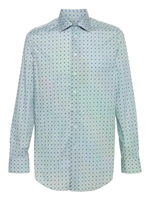 Etro Paisley-print Shirt - Blue