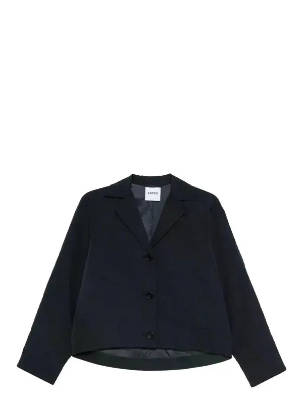 Aspesi Twill-weave Jacket - Blue