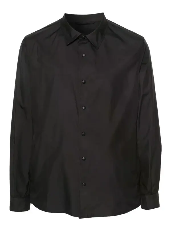 ERALDO Lightweight Shell Shirt - Black