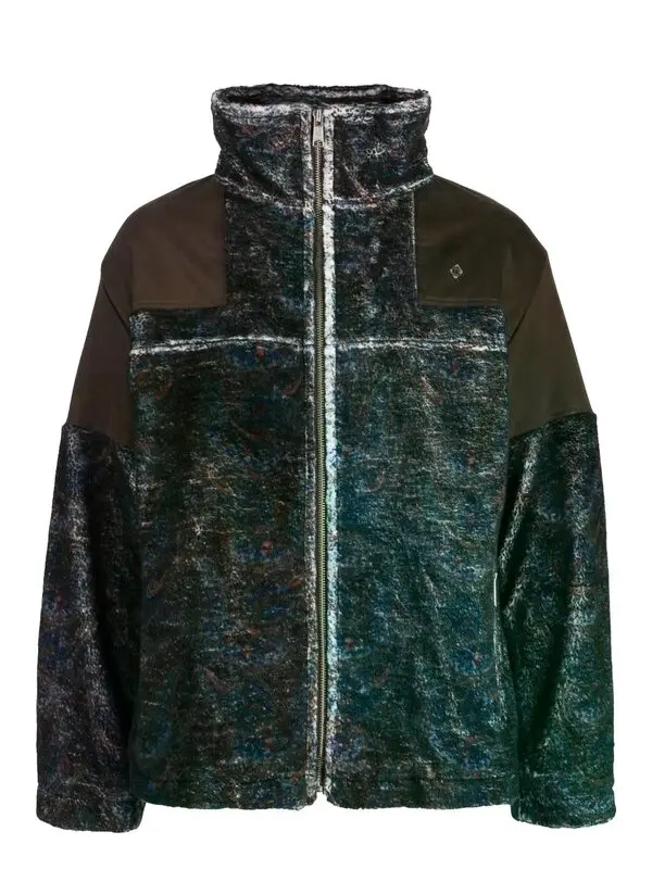 CHILDREN OF THE DISCORDANCE Graphic-print Zip-up Jacket - Multicolour