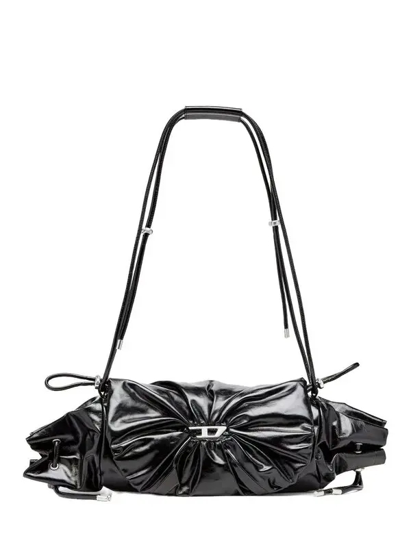 DIESEL® Scrunch-d Shoulder Bag - Black