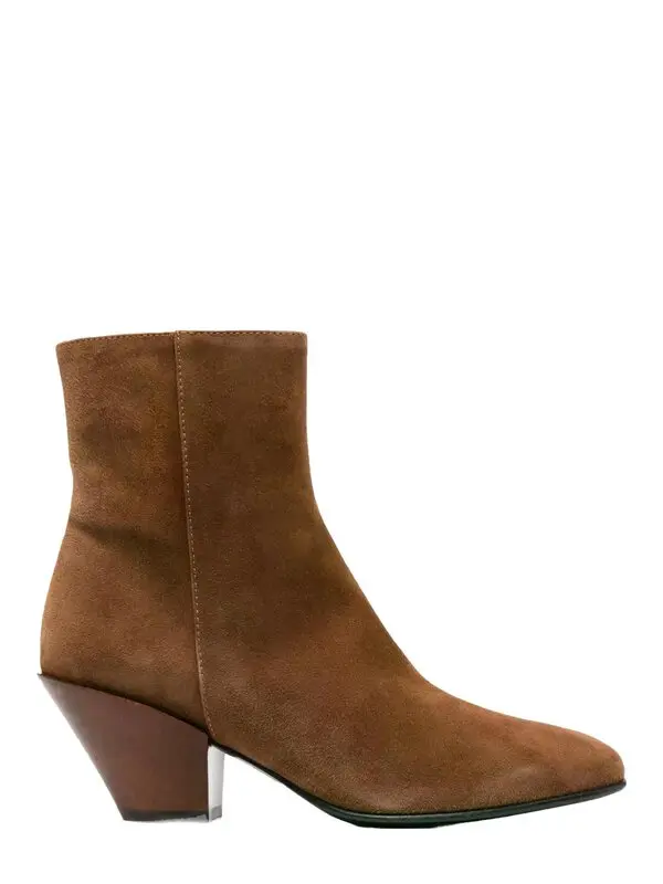 Roberto Festa 80mm Ankle Suede Boots - Brown