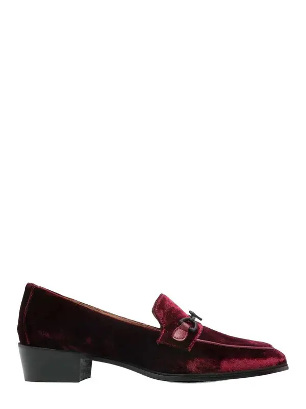 Roberto Festa Axel Velvet Loafers - Red