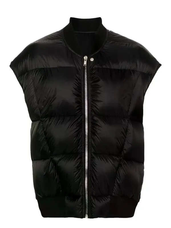 Rick Owens Luxor Flight Gilet - Black