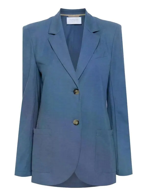Harris Wharf London Single-breasted Blazer - Blue