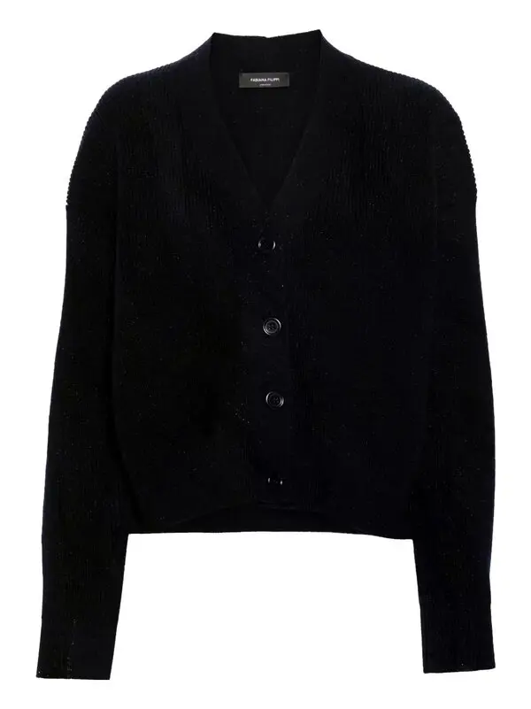 Fabiana Filippi Chunky-knit Cardigan - Blue