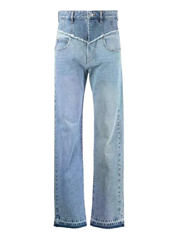 Isabel Marant Étoile Noemie Straight-leg Jeans - Blue
