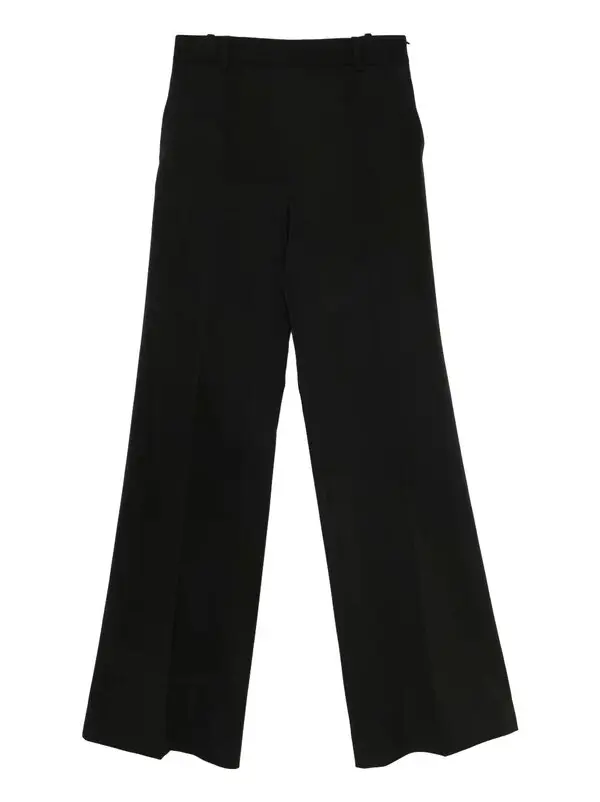 Ermanno Scervino Wide-leg Tailored Trousers - Black