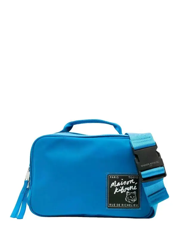 Maison Kitsuné The Traveller Belt Bag - Blue