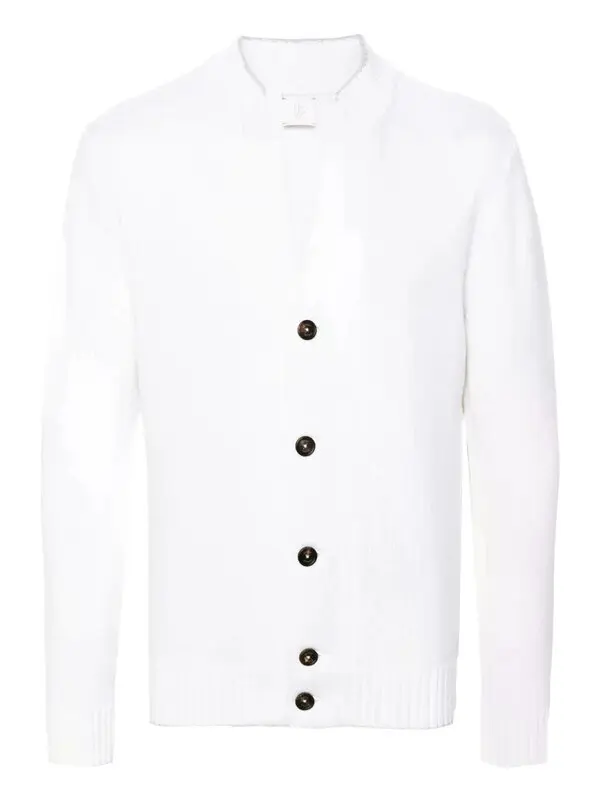 Eleventy Wool Cardigan - Neutrals
