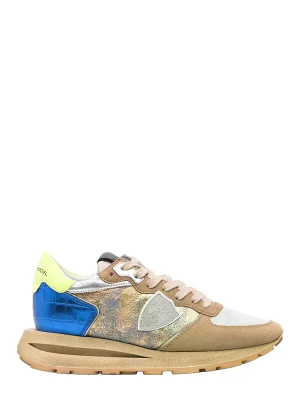 Philippe Model Tropez Haute Sneakers - Neutrals