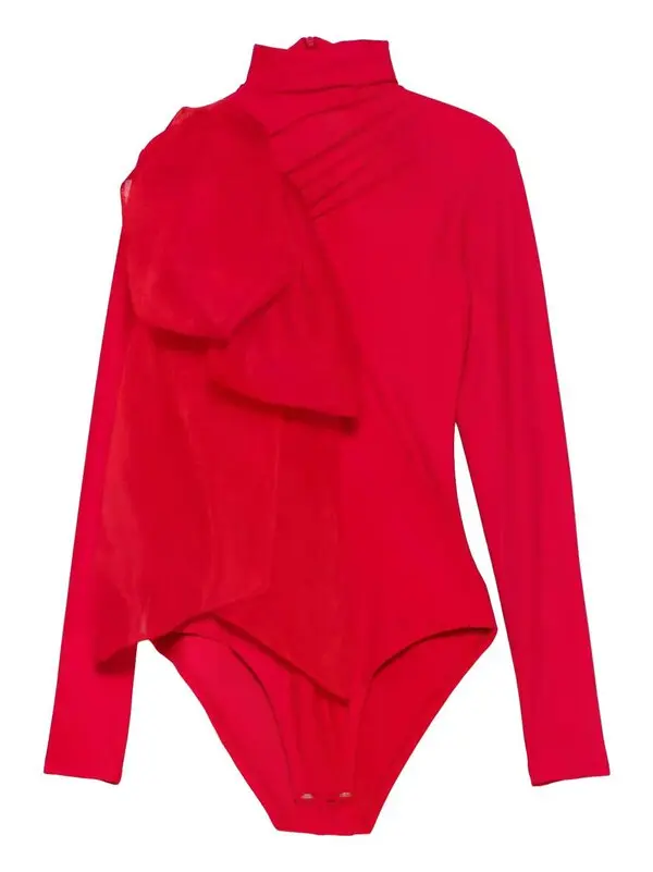 ATU BODY COUTURE Long-sleeve Bodysuit - Red