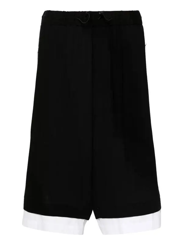 WALES BONNER Revelation Bermuda Shorts - Black