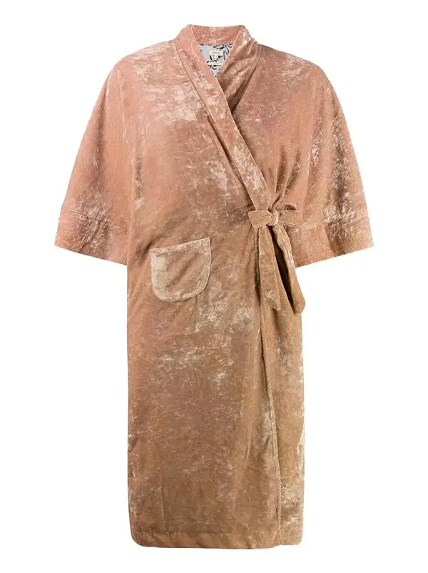 BELLEROSE Distressed Robe-coat - Neutrals