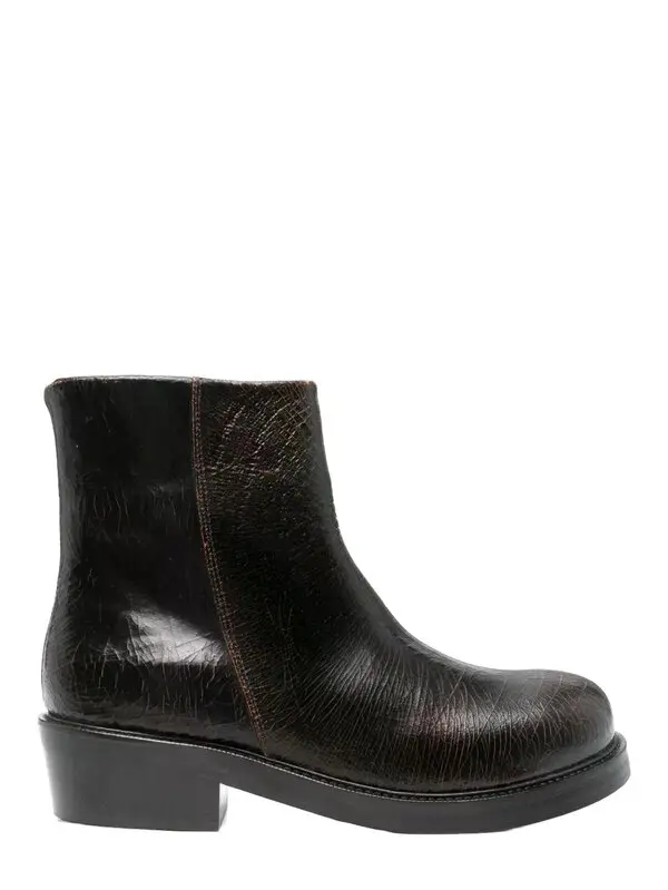 Séfr Lerato Round-toe Boots - Brown