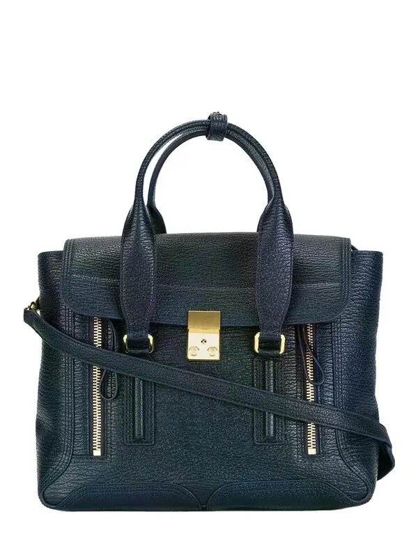 3.1 Phillip Lim Pashli Medium Satchel - Blue