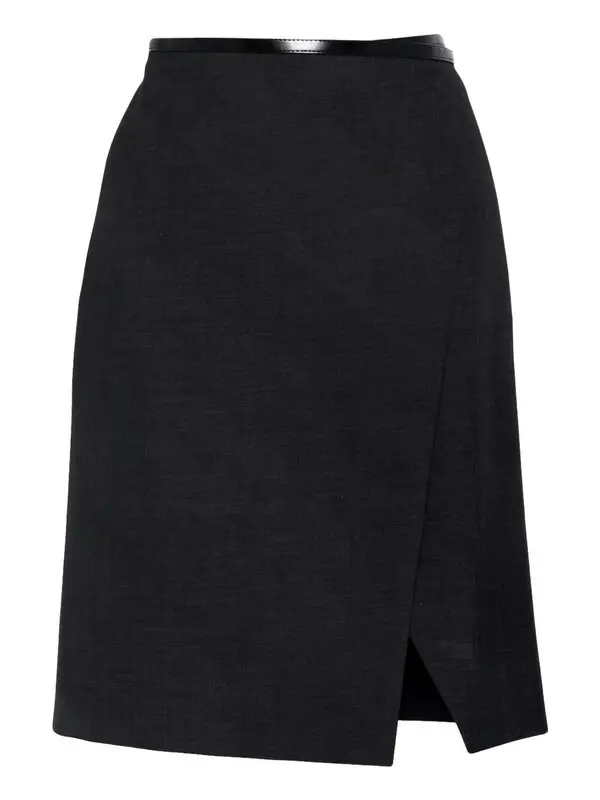 Philosophy Di Lorenzo Serafini Wrap Skirt - Grey