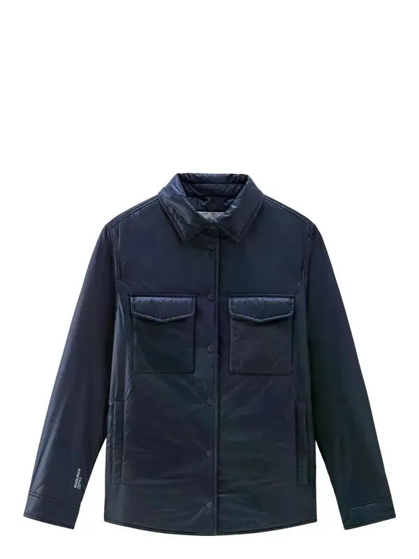 Woolrich Padded Overshirt Jacket - Blue