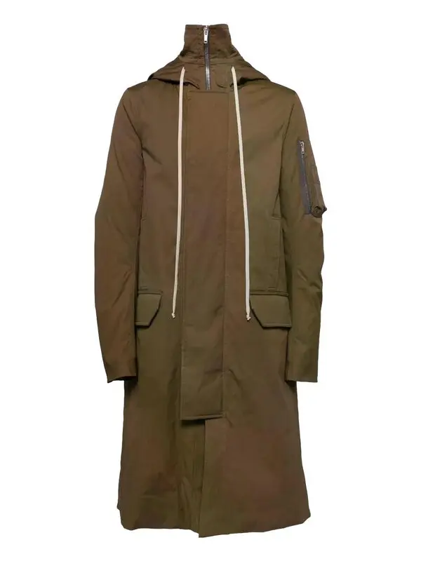 Rick Owens Megaparka Coat - Brown