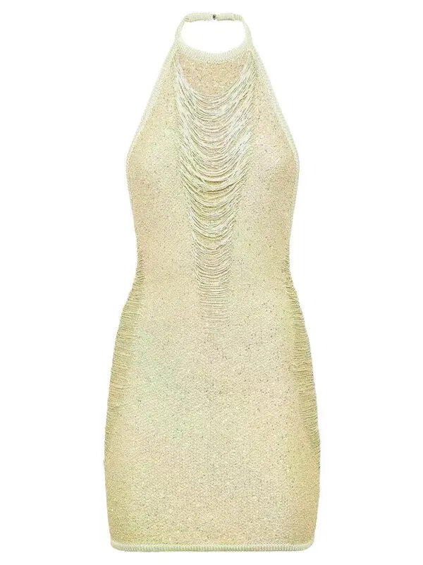 Philipp Plein Sequin-embellished Mini Dress - Pink